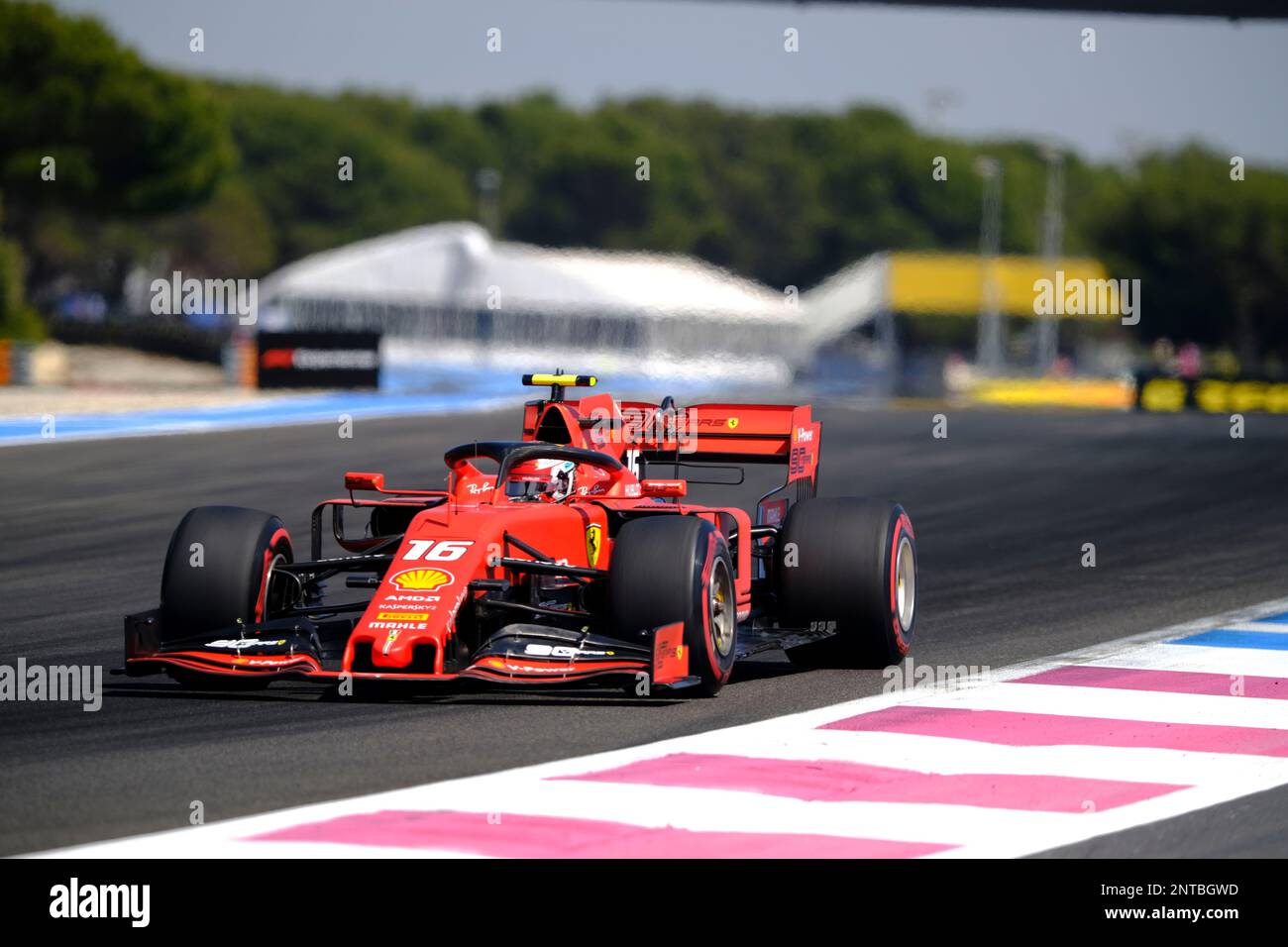 June 21, 2019 - Le Castellet, Var, France - Ferrari Driver CHARLES ...