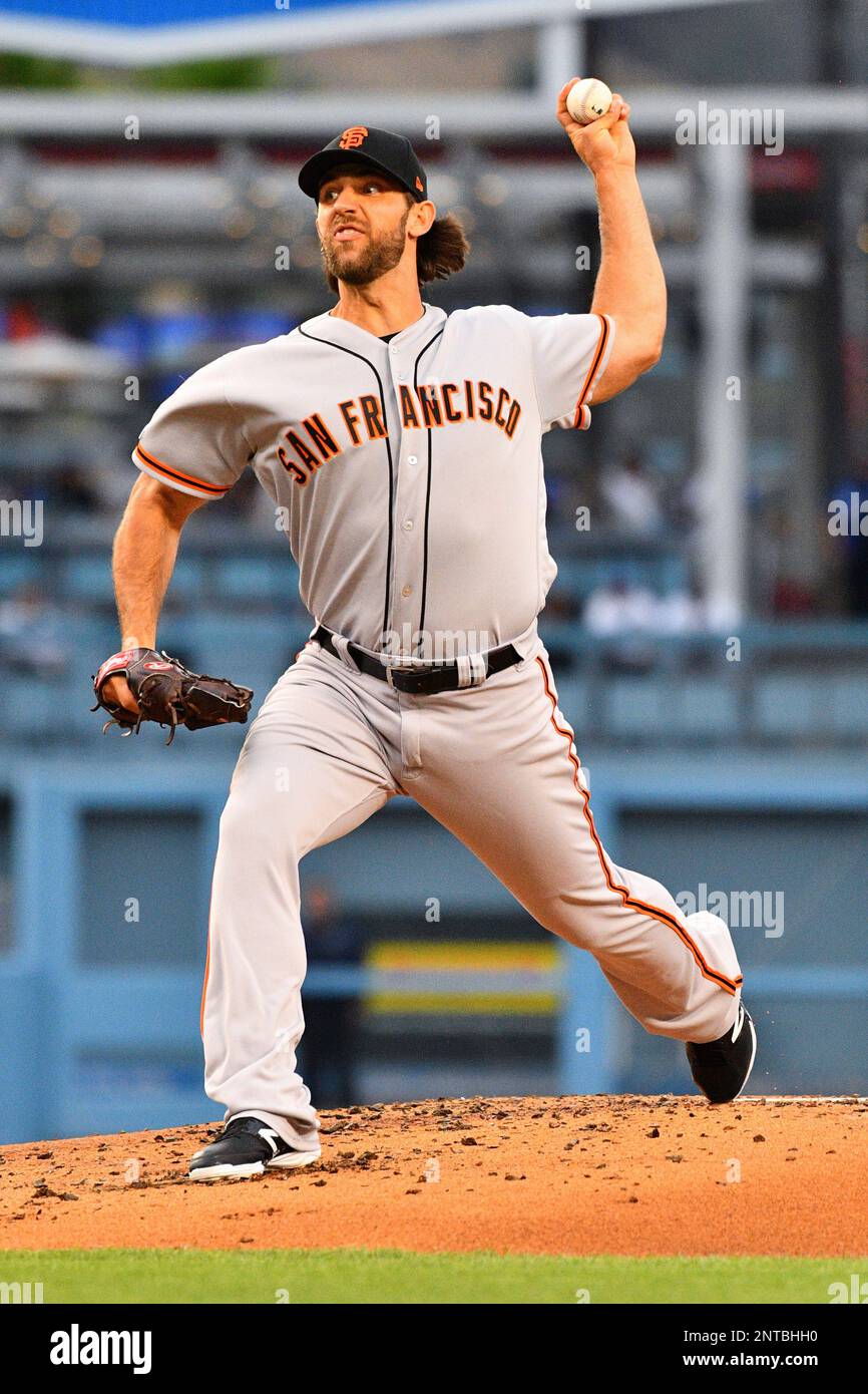 LOS ANGELES, CA - JUNE 20: San Francisco Giants pitcher Madison ...