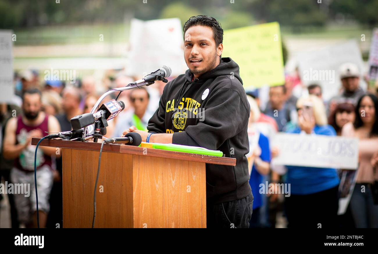 June 20, 2019 - Arcadia, California, U.S. - JUNE 20: Jairo Lopez shares ...