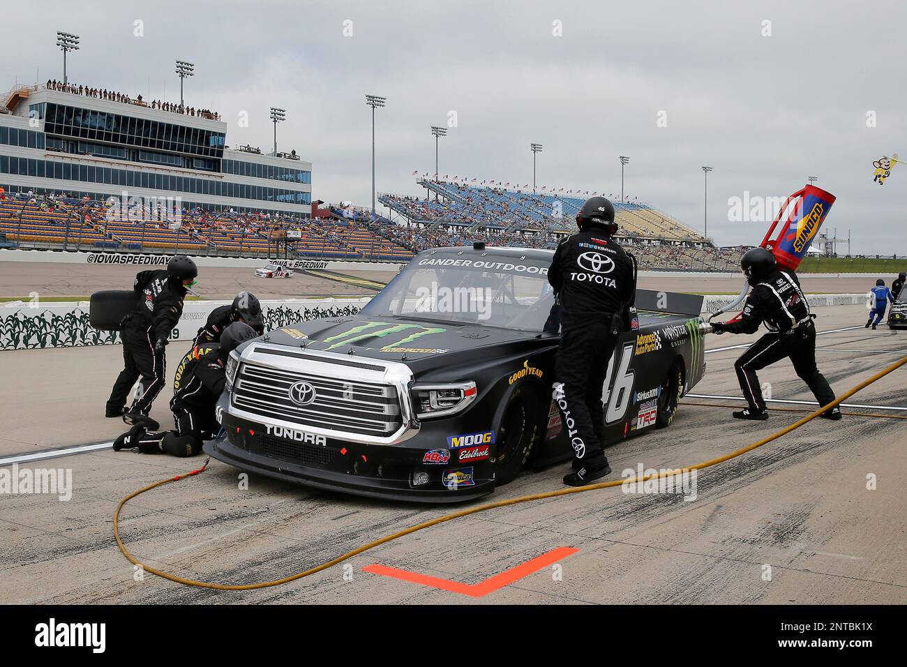 #46: Riley Herbst, Kyle Busch Motorsports, Toyota Tundra Monster Energy ...