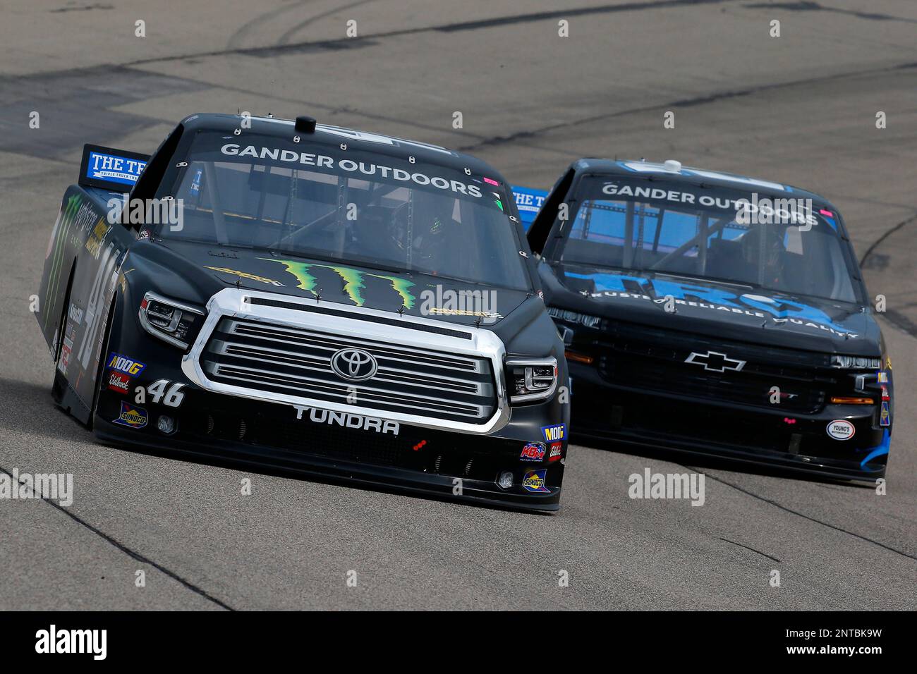#46: Riley Herbst, Kyle Busch Motorsports, Toyota Tundra Monster Energy ...
