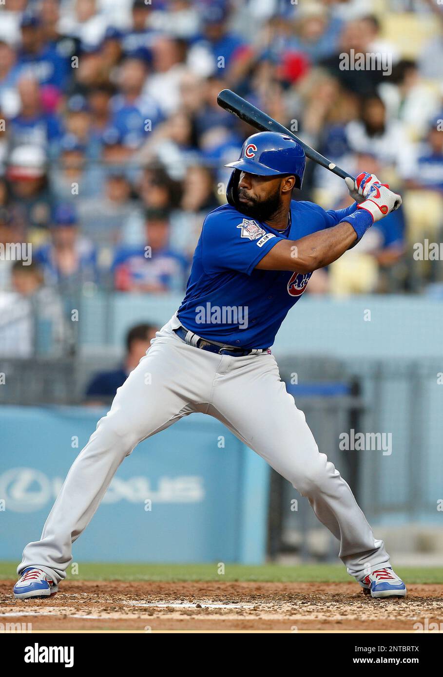 LOS ANGELES, CA - JUNE 15: Chicago Cubs outfielder Jason Heyward (22 ...