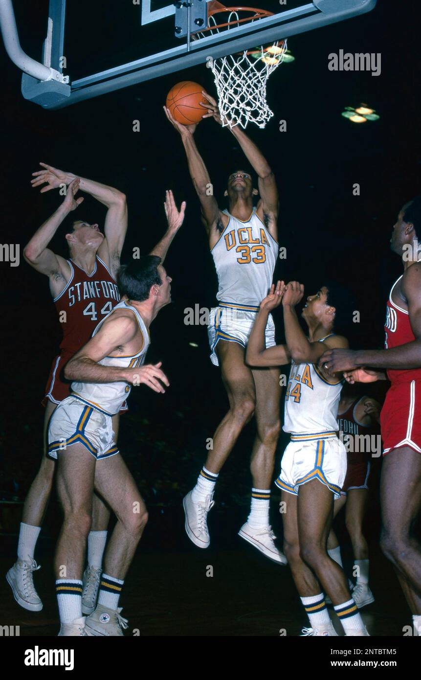 UCLA Bruins center Lewis Alcindor (33), later known as Kareem Abdul ...