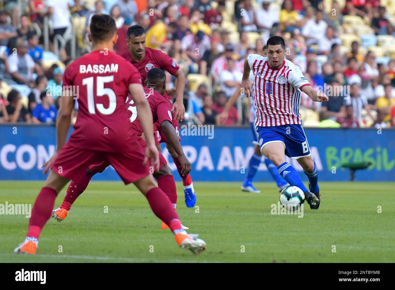 RJ - Rio de Janeiro - 06/16/2019 - Copa America 2019, Paraguay vs ...