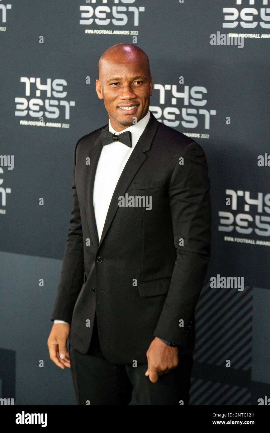 Didier Drogba during The Best FIFA Football Awards 2022 on February 27 ...