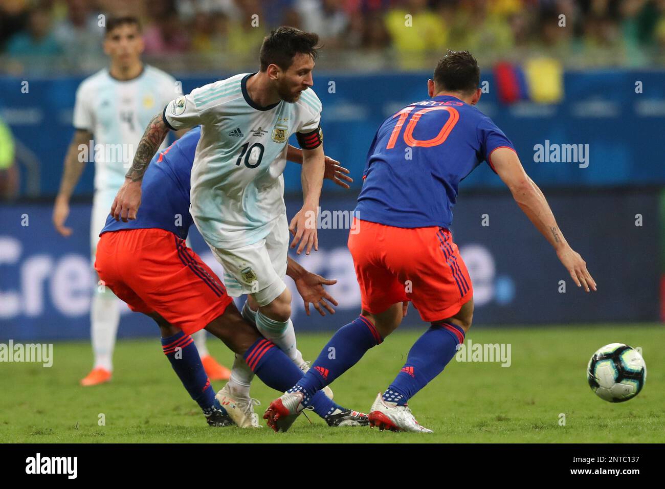 James Rodriguez And Messi