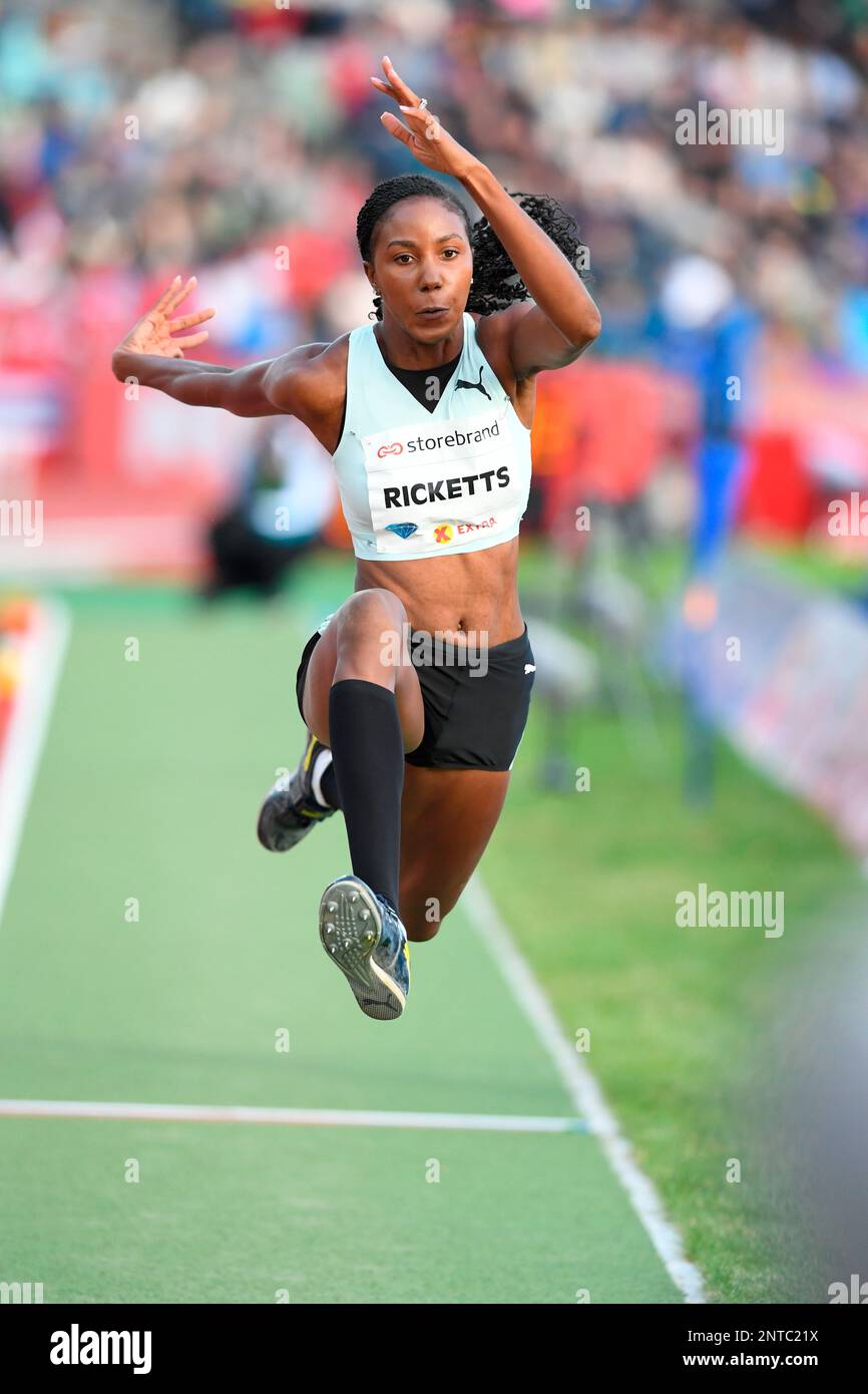 Shanieka Ricketts (JAM) places third in the women's triple jump at 47 ...