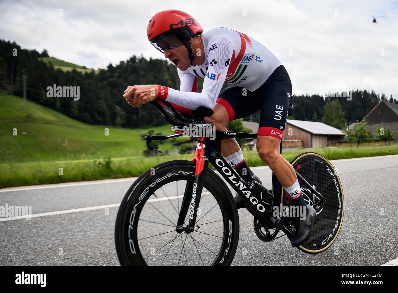 Alexander Kristoff from Norway of UAE Team Emirates in action during ...