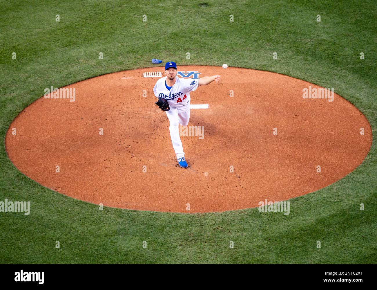 LOS ANGELES, CA - JUNE 14: Los Angeles Dodgers starting pitcher Rich ...