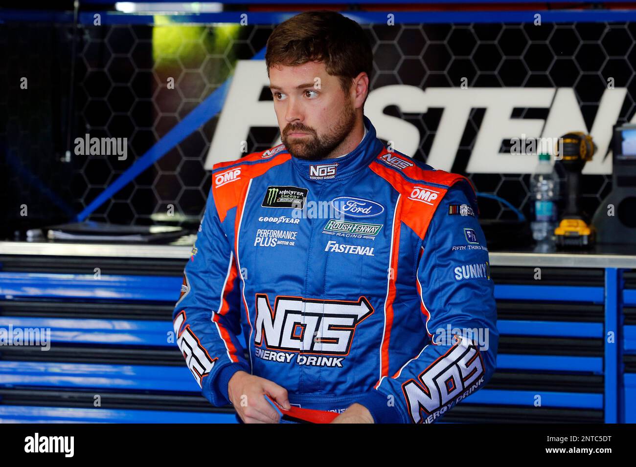 #17: Ricky Stenhouse Jr., Roush Fenway Racing, Ford Mustang NOS Energy ...