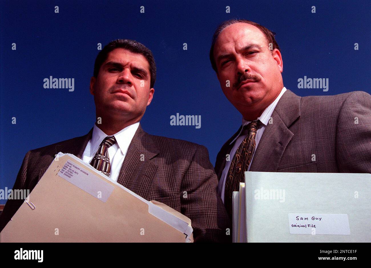 Atlanta Police homicide Sgt. Scott Bennet, left, and Det. James Rose ...