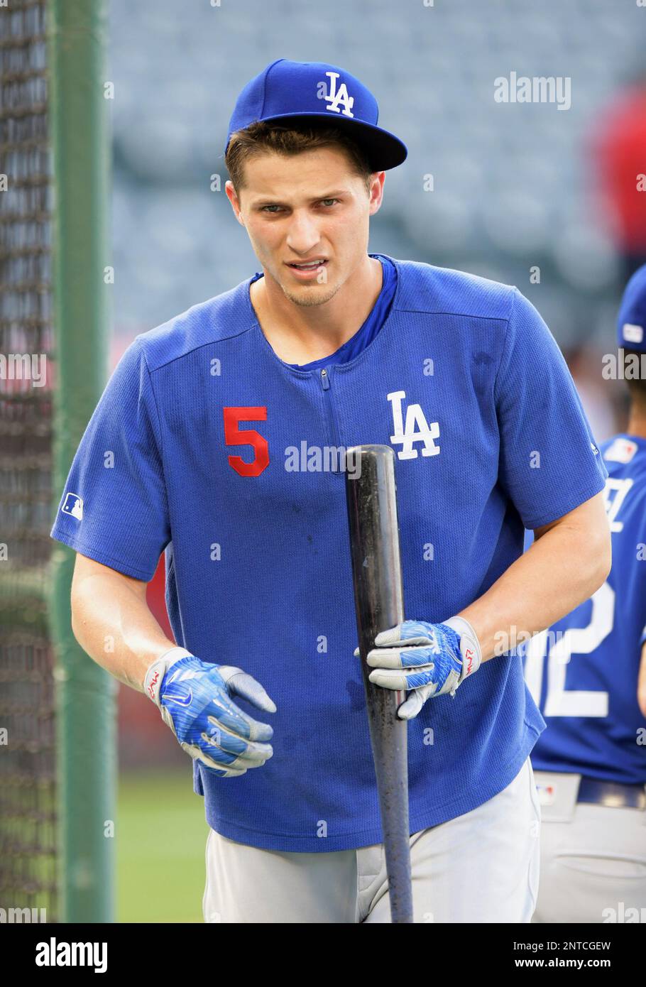 ANAHEIM, CA - JUNE 10: Los Angeles dodgers Shortstop Corey Seager (5 ...