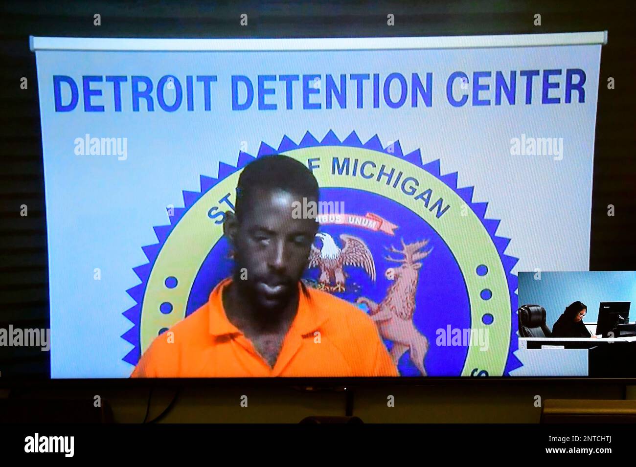 Deangelo Martin is arraigned via video on Monday, June 10, 2019 in 36th ...