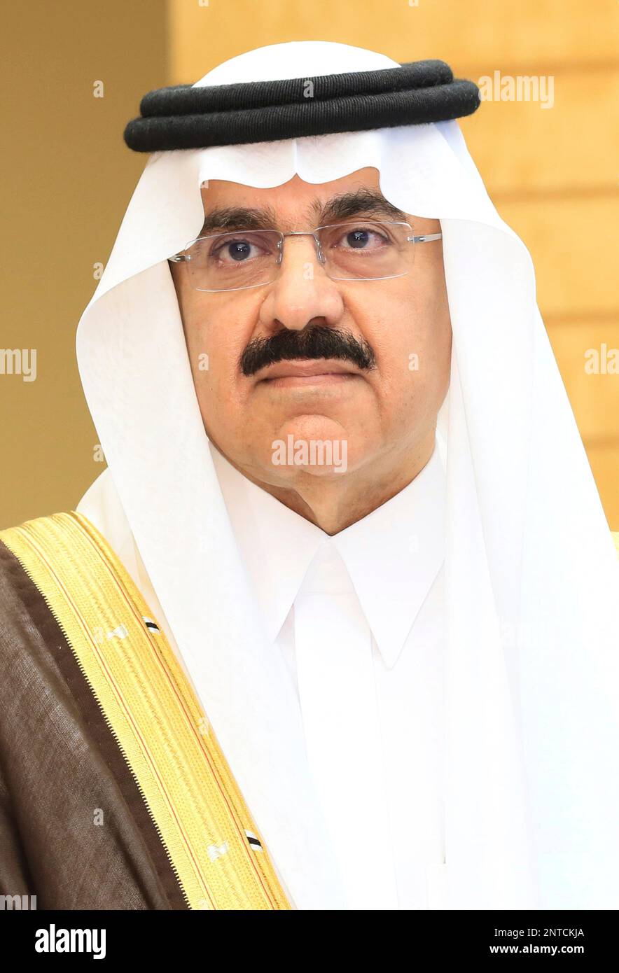 Saudi Arabian State Minister Musaad bin Mohammed Al Aiban makes a ...