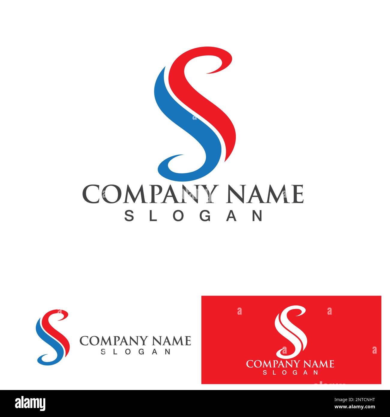 Business corporate letter S logo design vector Stock Vector Image & Art ...