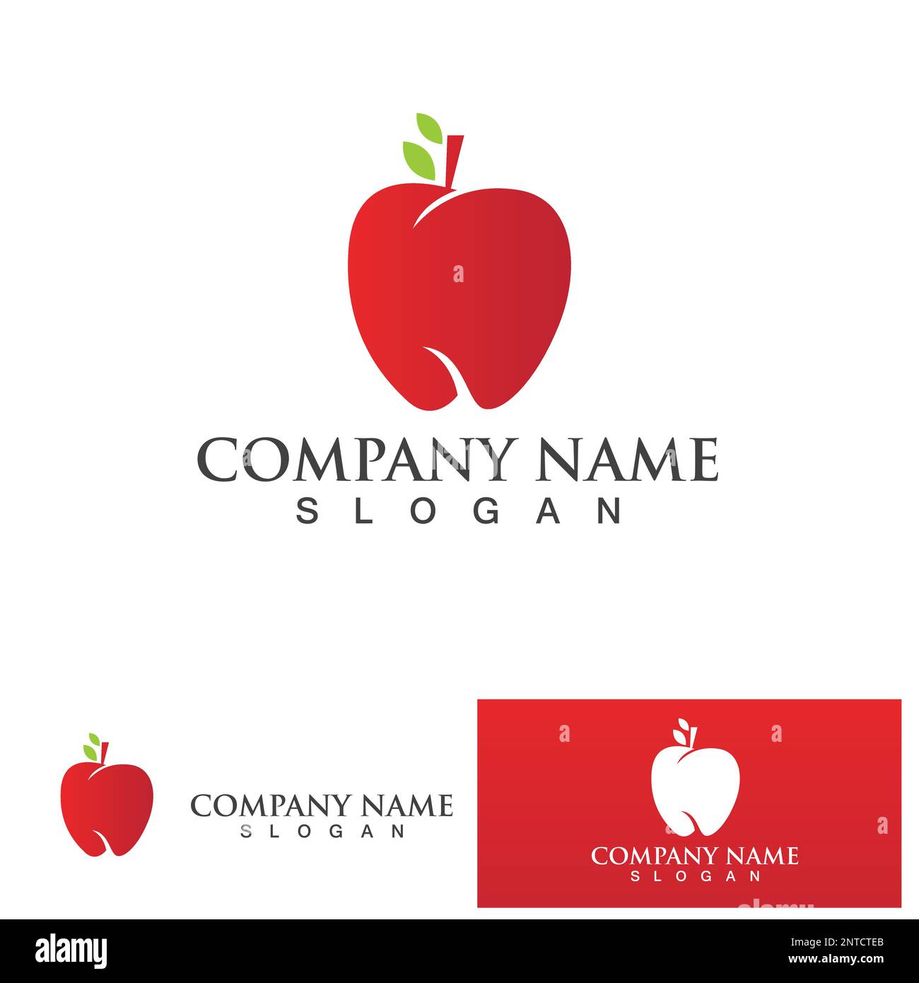Apple logo. fruit healthy food design.Apple logo design inspiration ...