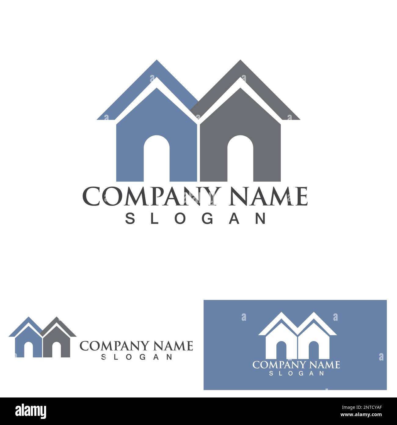 home buildings logo and symbols icons template Stock Vector Image & Art ...
