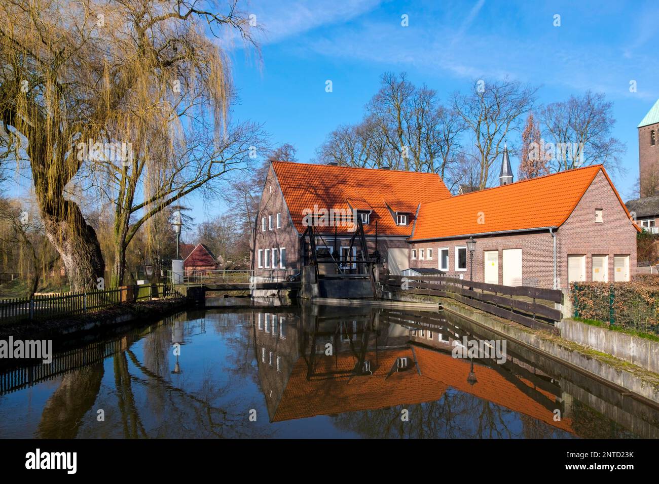 Berkel power plant, one of the smallest power plants in North Rhine ...