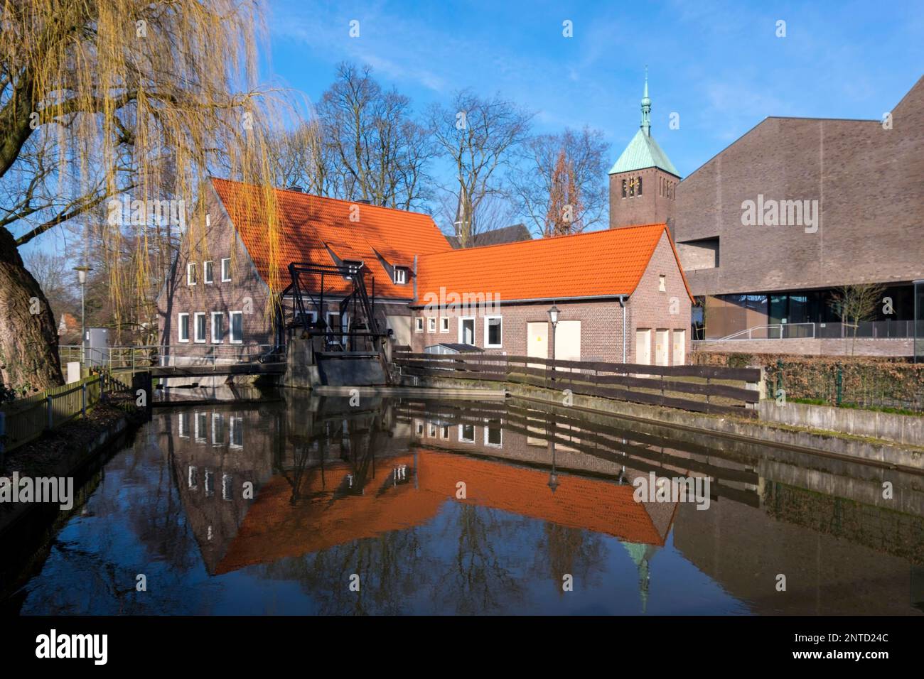 Berkel power plant, one of the smallest power plants in North Rhine ...