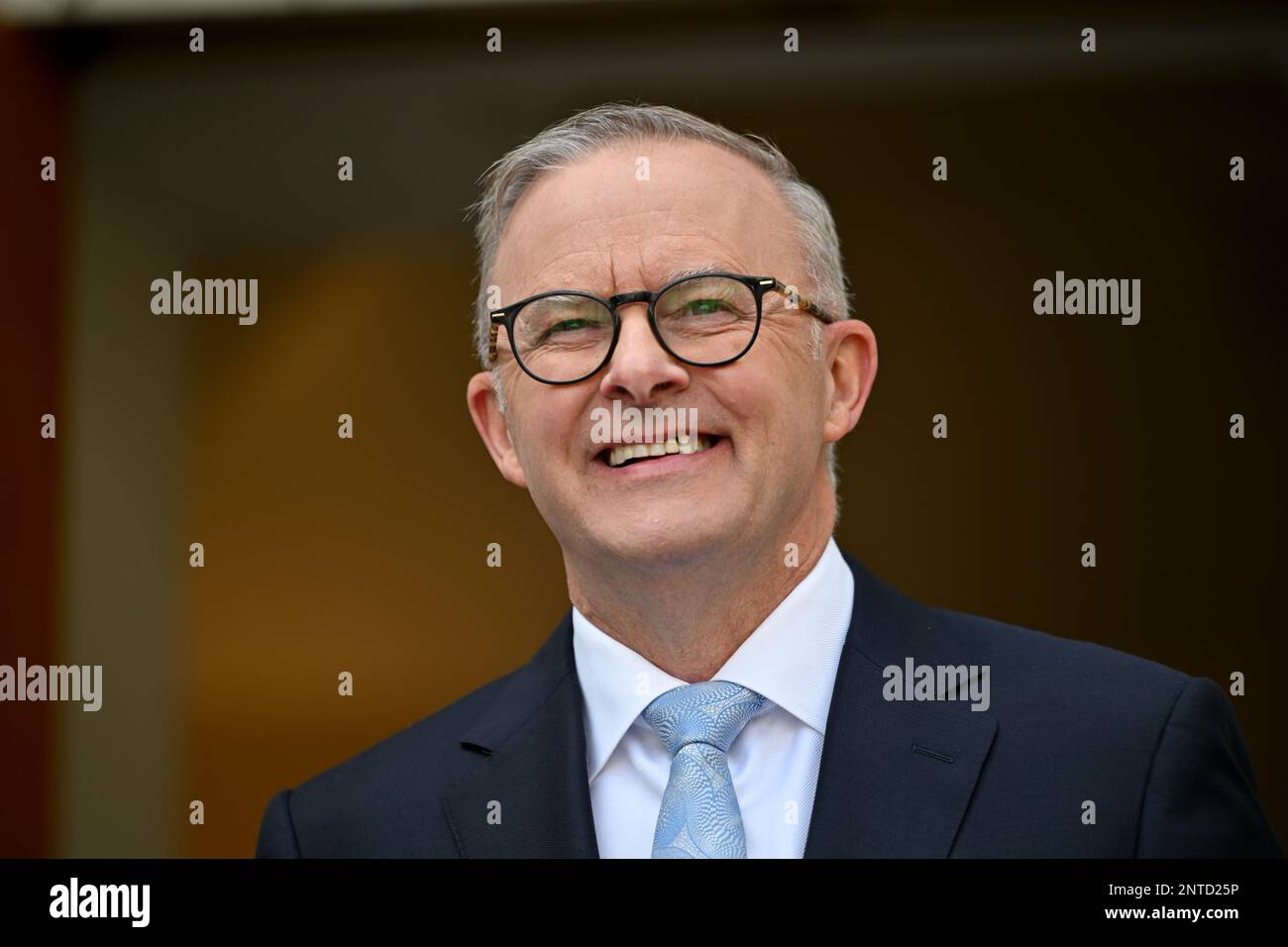 Prime Minister Anthony Albanese at a press conference at Parliament ...