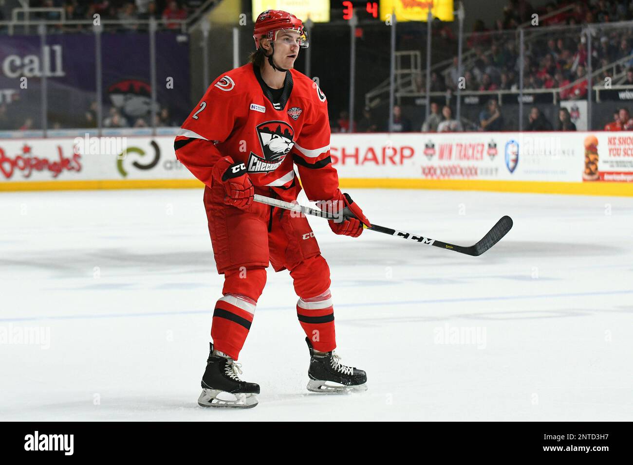 CHARLOTTE, NC - JUNE 02: Charlotte Checkers defenseman Jake Bean (2 ...