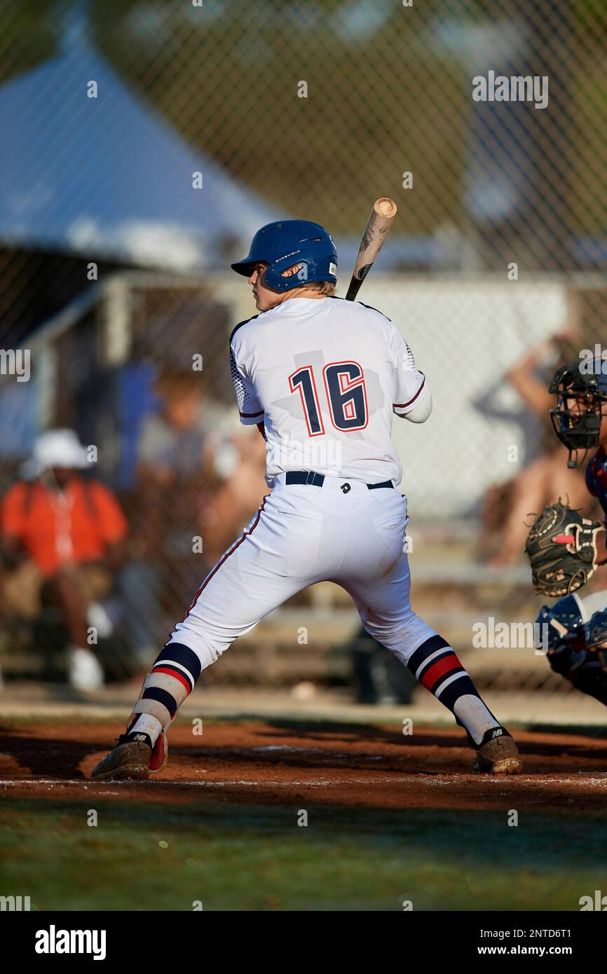 Sam Crowell during the WWBA World Championship at the Roger Dean Complex on October 21, 2018 in ...