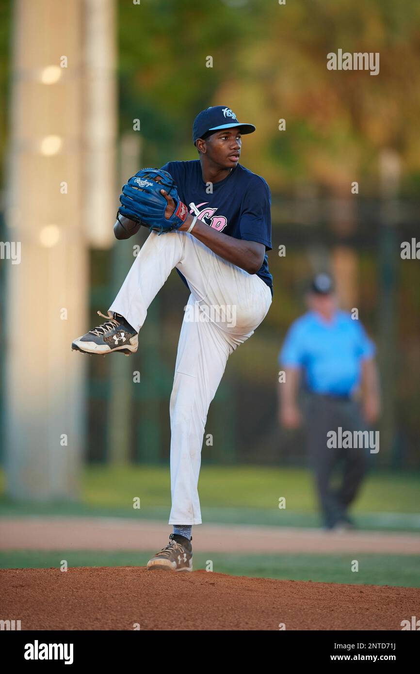 Lebarron Johnson during the WWBA World Championship at the Roger Dean Complex on October 20 ...