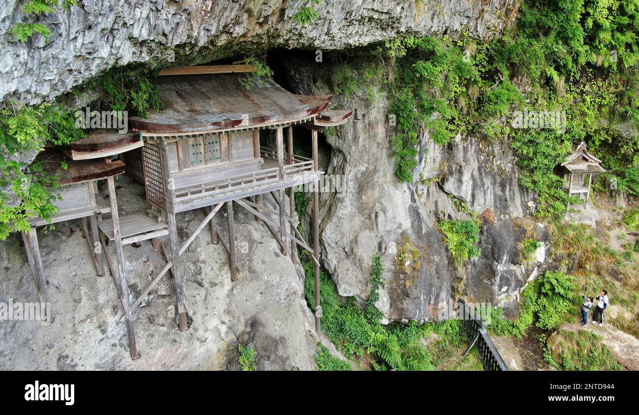 A picture taken on June 5, 2019 shows Nageire Do, Nageire hall, of ...