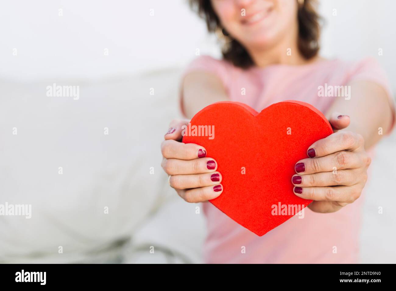 Woman detail gift box hi-res stock photography and images - Alamy