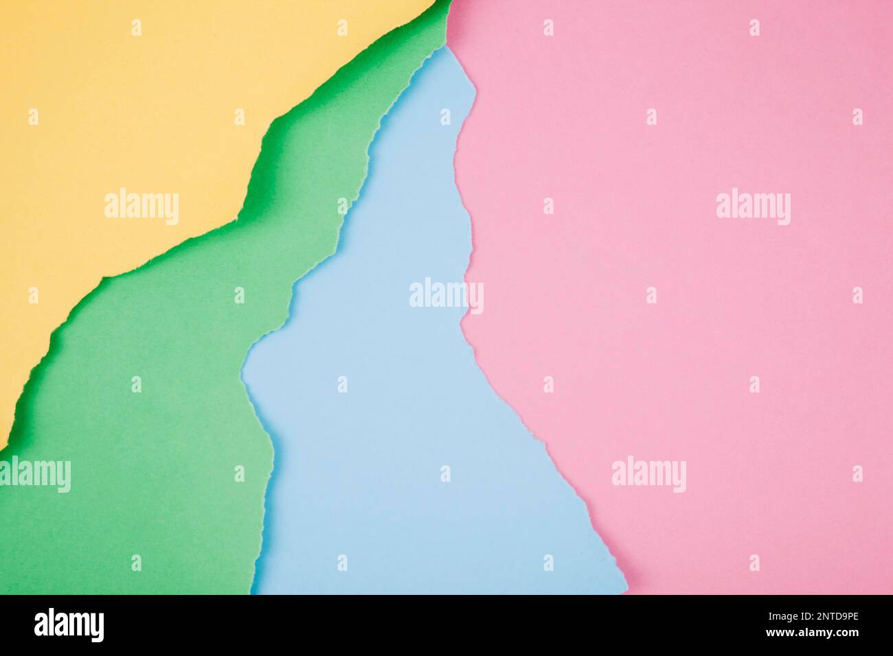 colorful bright papers ragged edges. High resolution photo Stock Photo ...