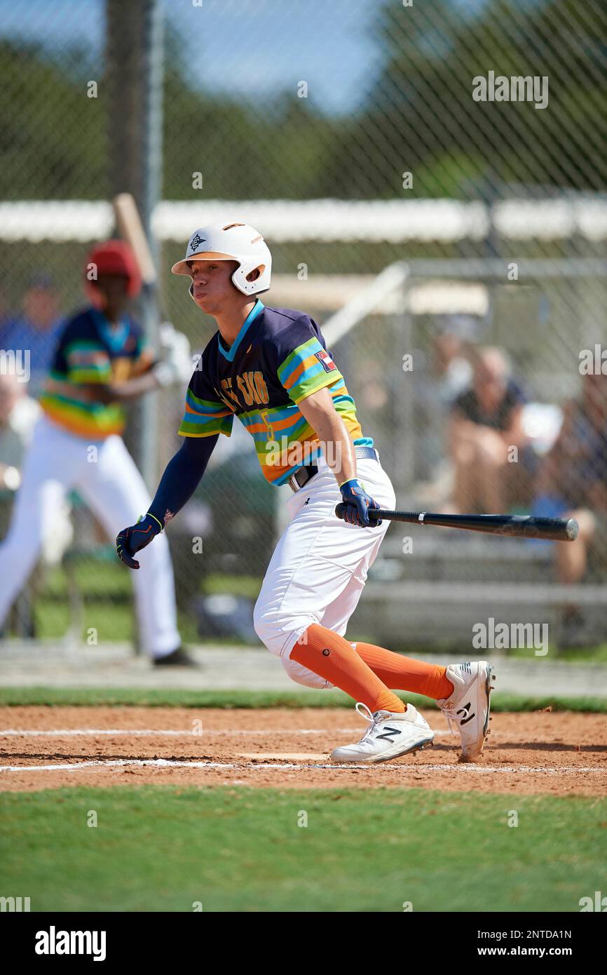 Treyton Rank during the WWBA World Championship at the Roger Dean Complex on October 19, 2018 in ...