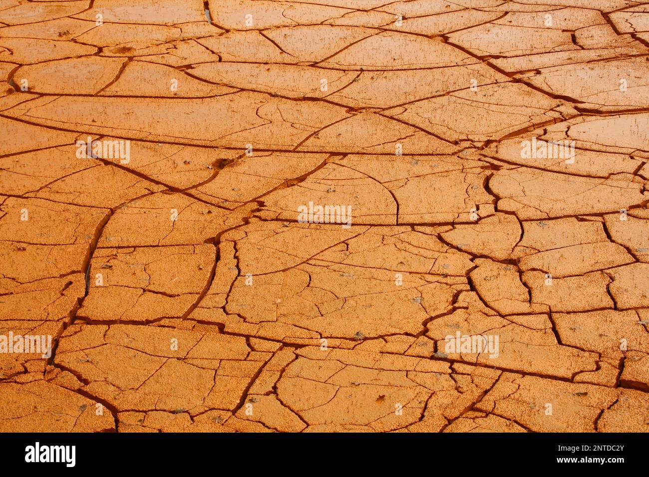 Ochre mining, alluvial basin in the rain, Provence, France Stock Photo ...