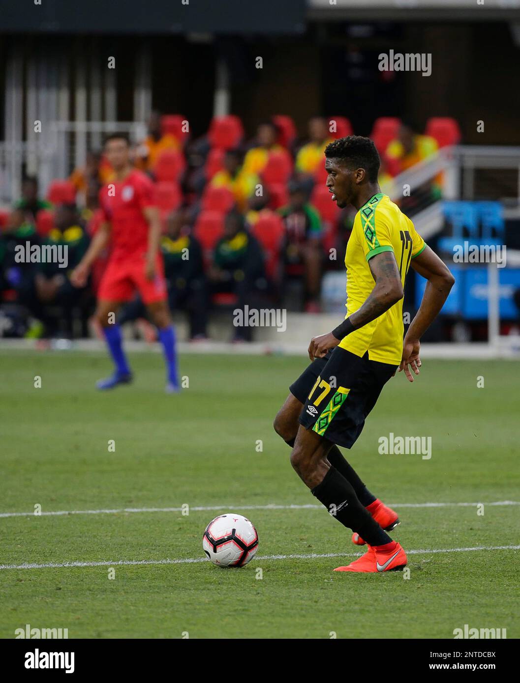 June 5, 2019: Jamaican Men's National Team Defender (17) Damion Lowe ...