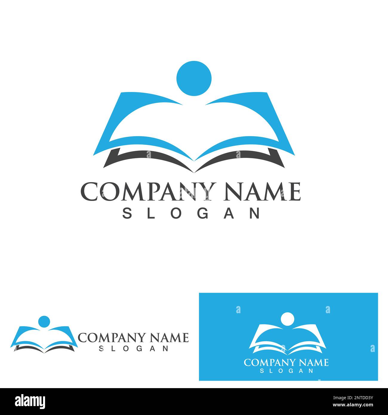 Book logo and symbol design Stock Vector Image & Art - Alamy