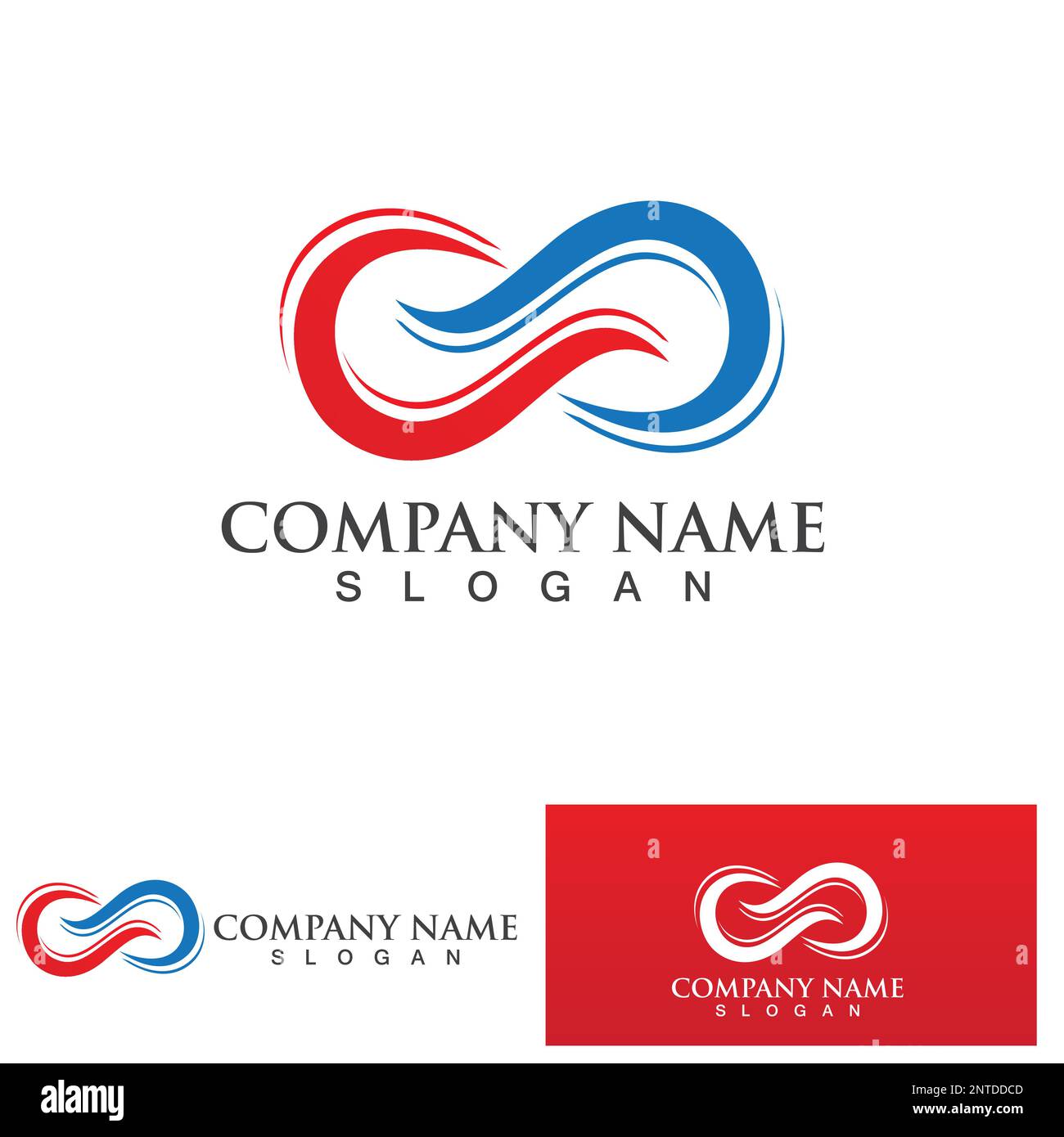 Infinity Design Vector icon illustration Logo template design Stock ...