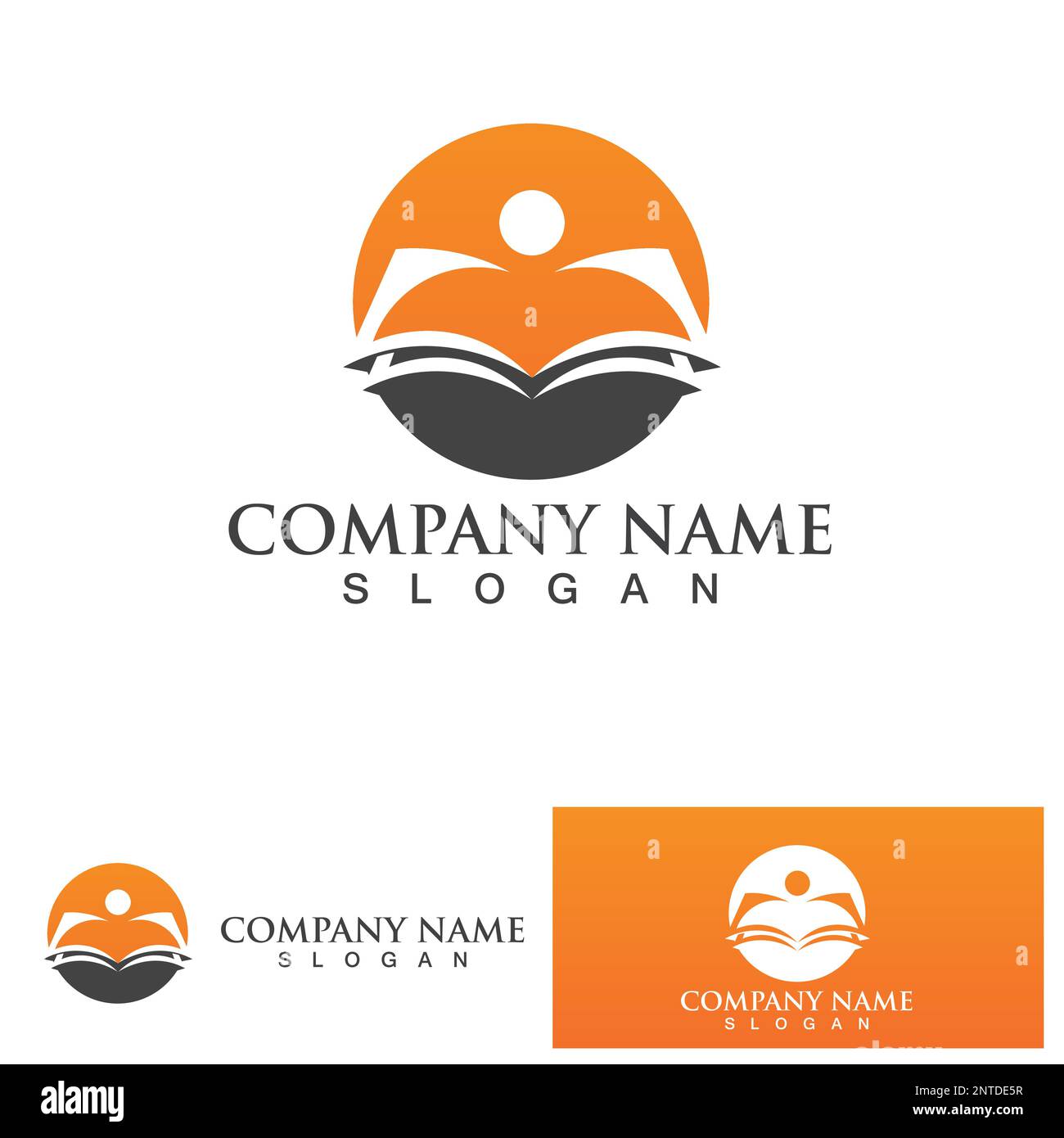 Book logo and symbol design Stock Vector Image & Art - Alamy