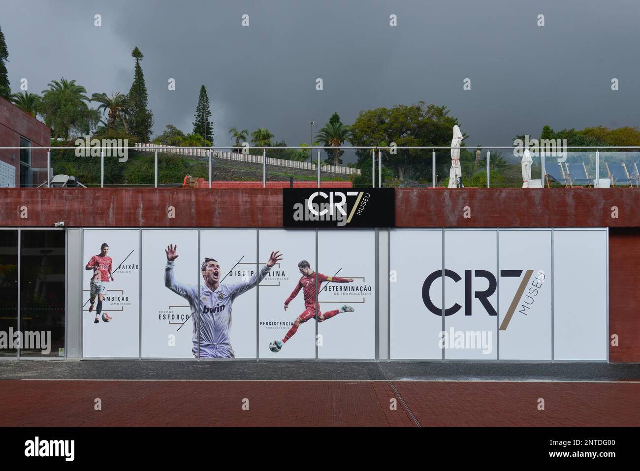 CR7 Museum, Av. Sa Carneiro, Funchal, Madeira, Portugal Stock Photo - Alamy