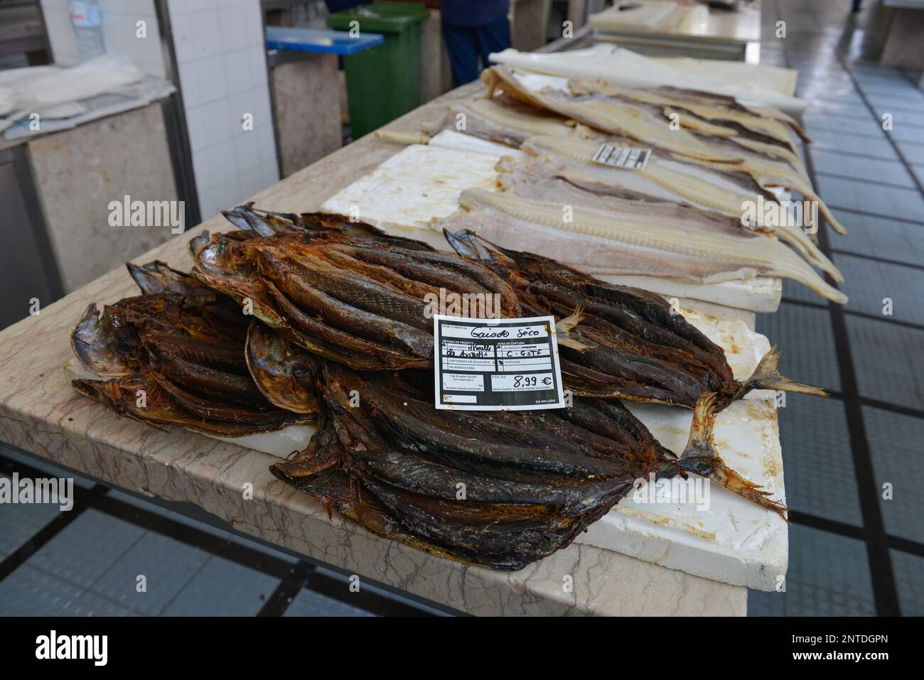 Fish hall, market hall Mercado dos Lavradores, Funchal, Madeira ...