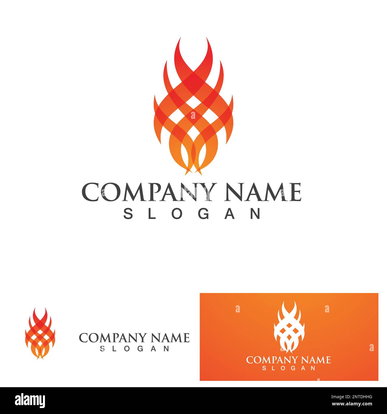 Fire Flame Logo design vector template Stock Vector Image & Art - Alamy