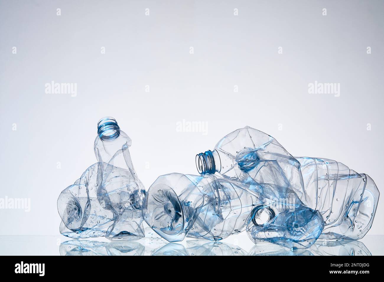 Recyclable plastic disposables to prevent environmental pollution Stock ...
