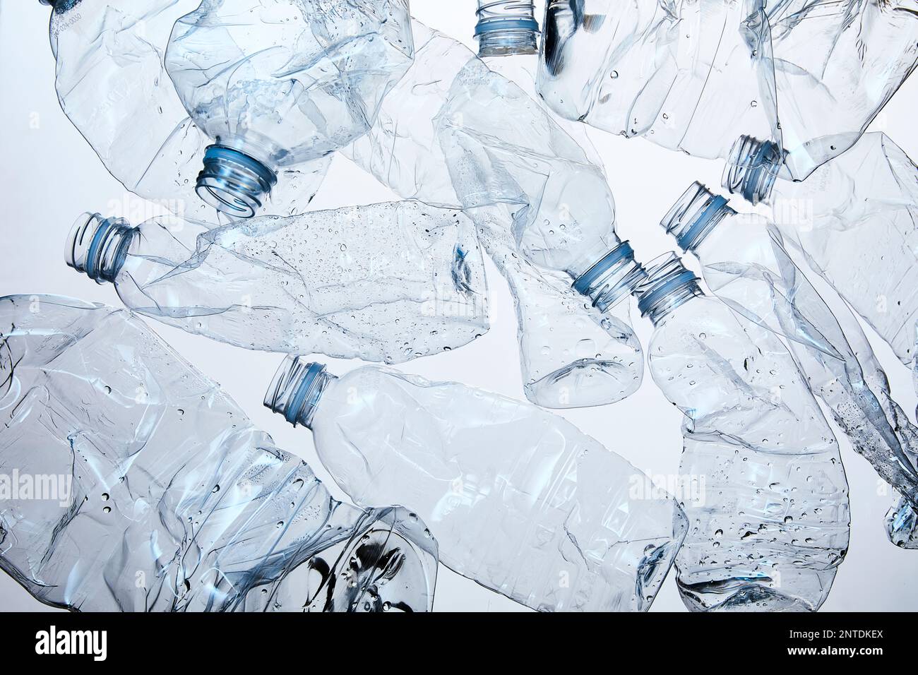 Recyclable plastic disposables to prevent environmental pollution Stock ...