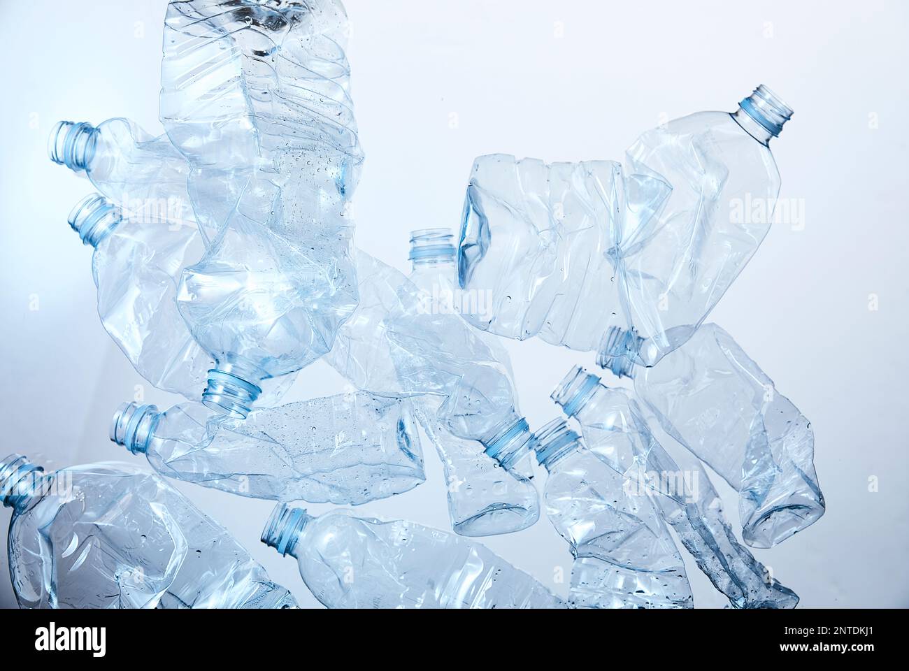 Recyclable plastic disposables to prevent environmental pollution Stock ...