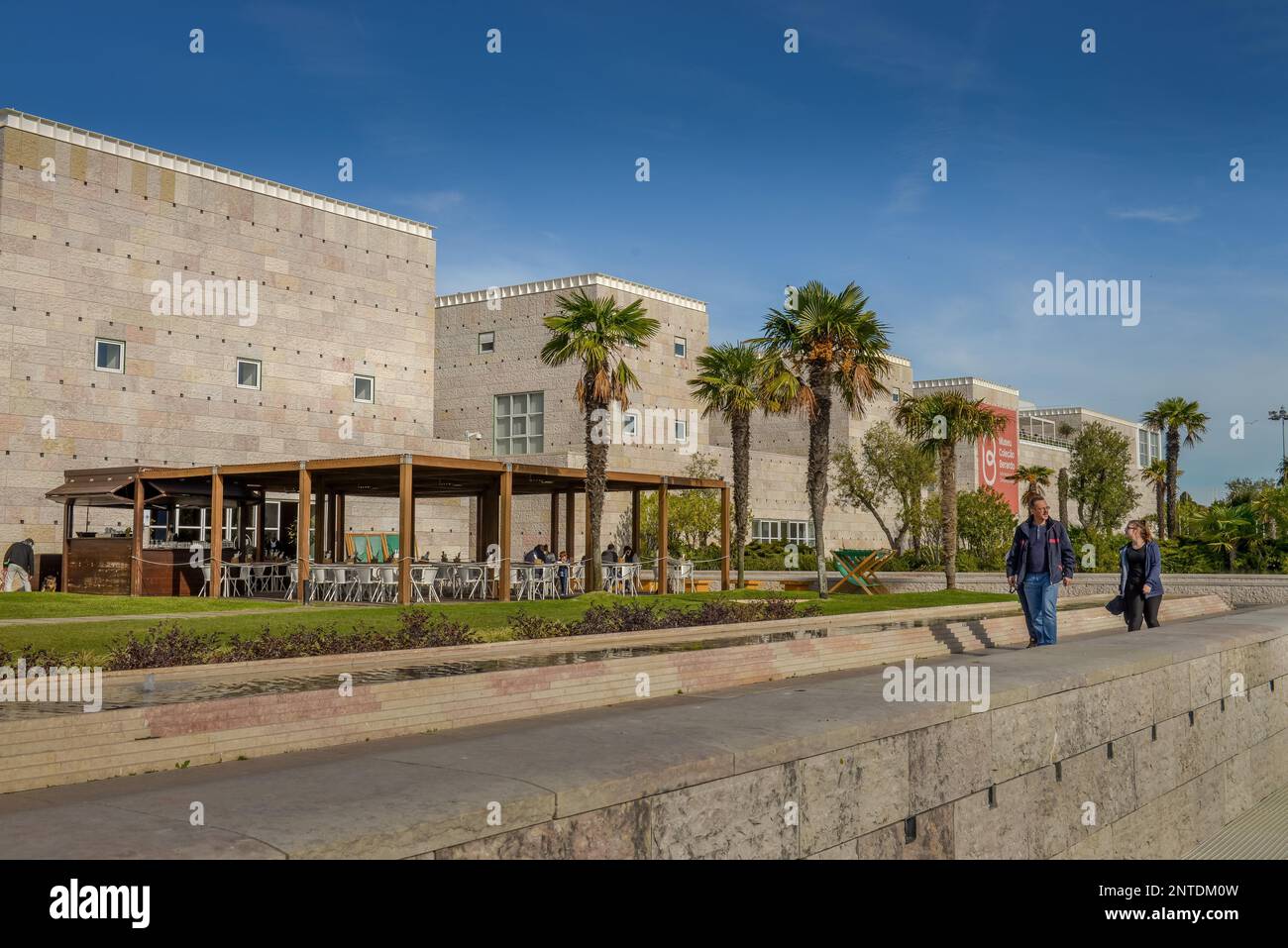 Museu Colecao Berardo Art Museum, Belem, Lisbon, Portugal Stock Photo ...