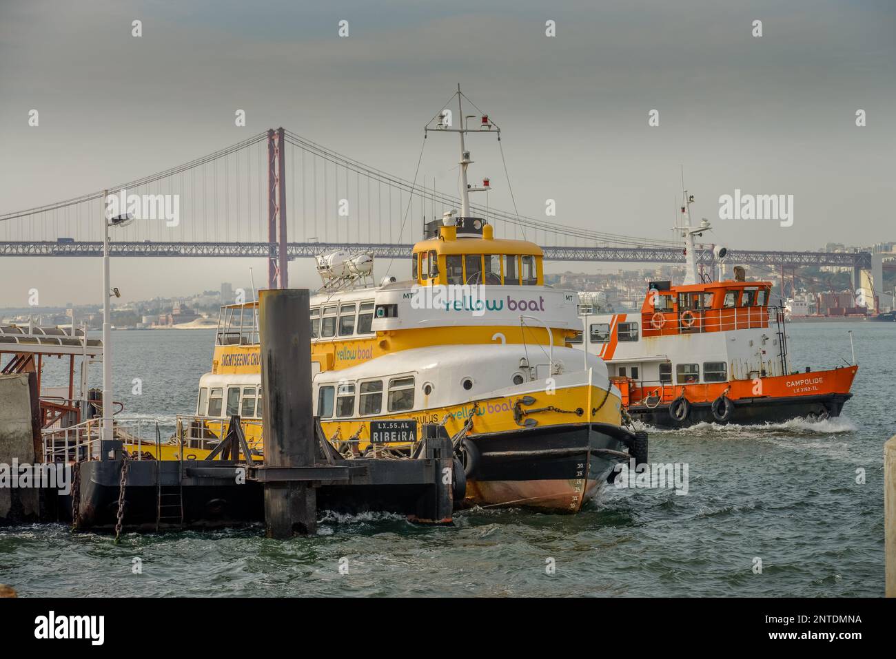 Ferry terminal, Cacilhas, Lisbon, Portugal Stock Photo - Alamy