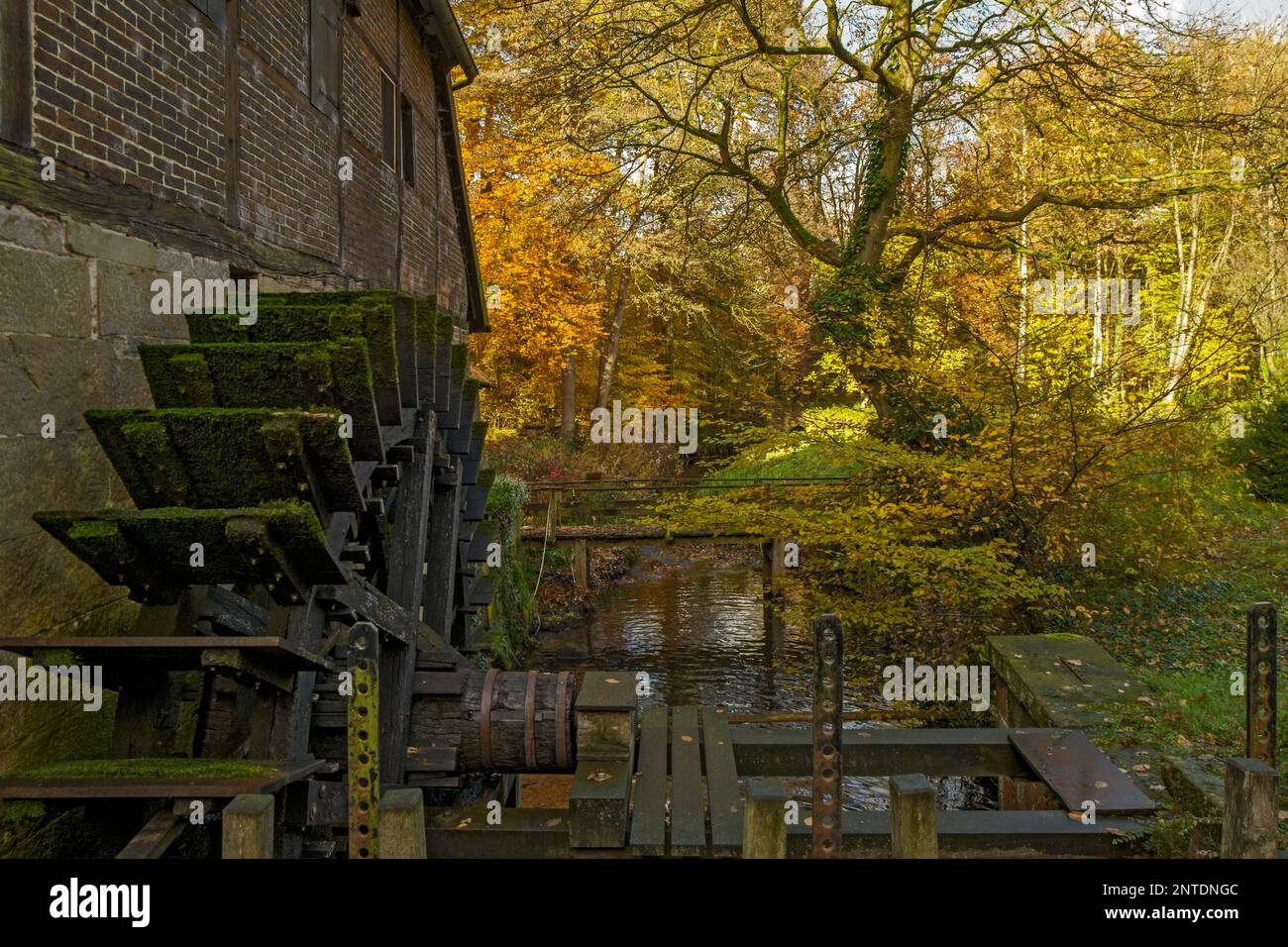 Half timbered watermill hi-res stock photography and images - Alamy