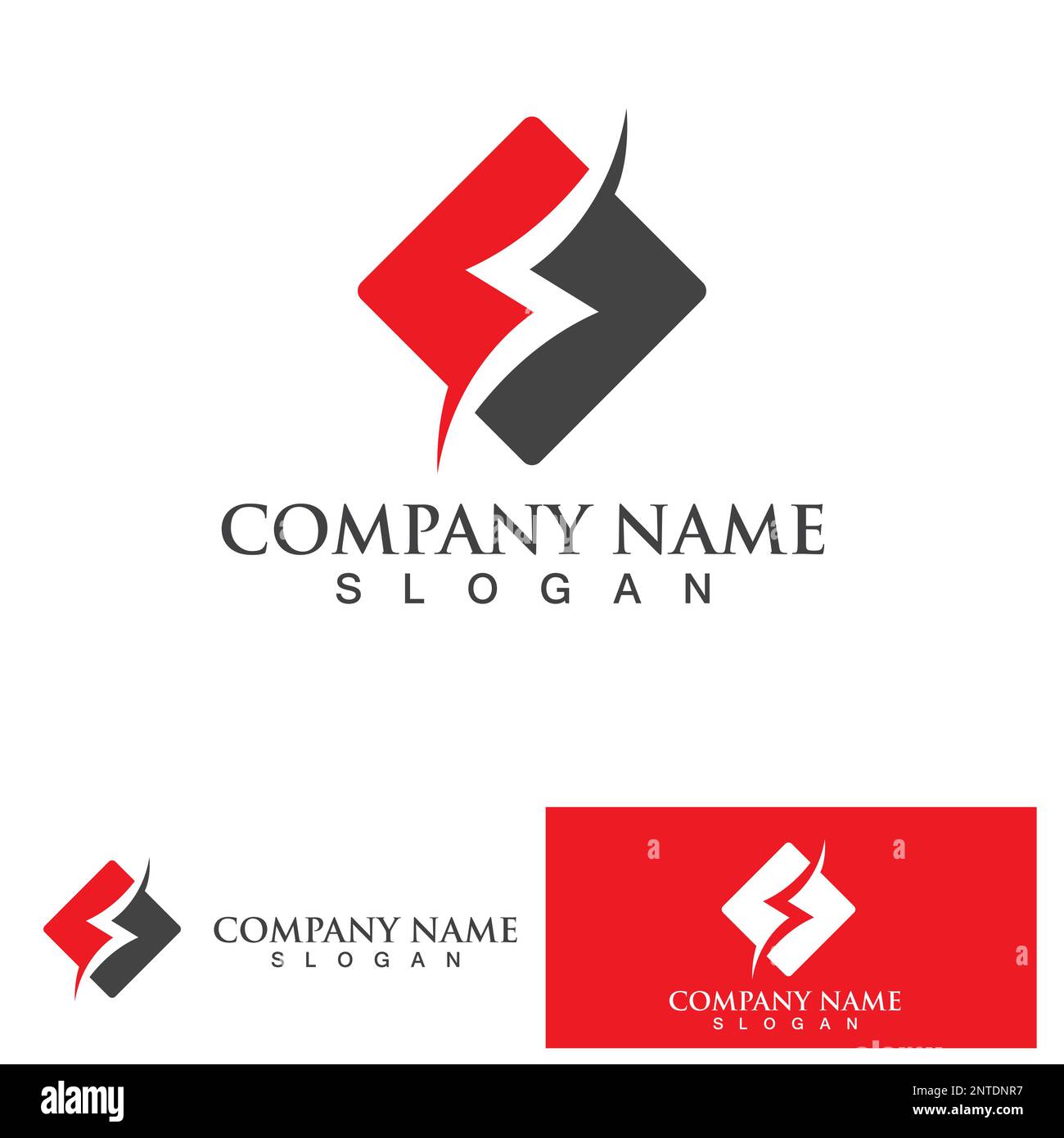 Thunderbolt logo and symbol vector Stock Vector Image & Art - Alamy