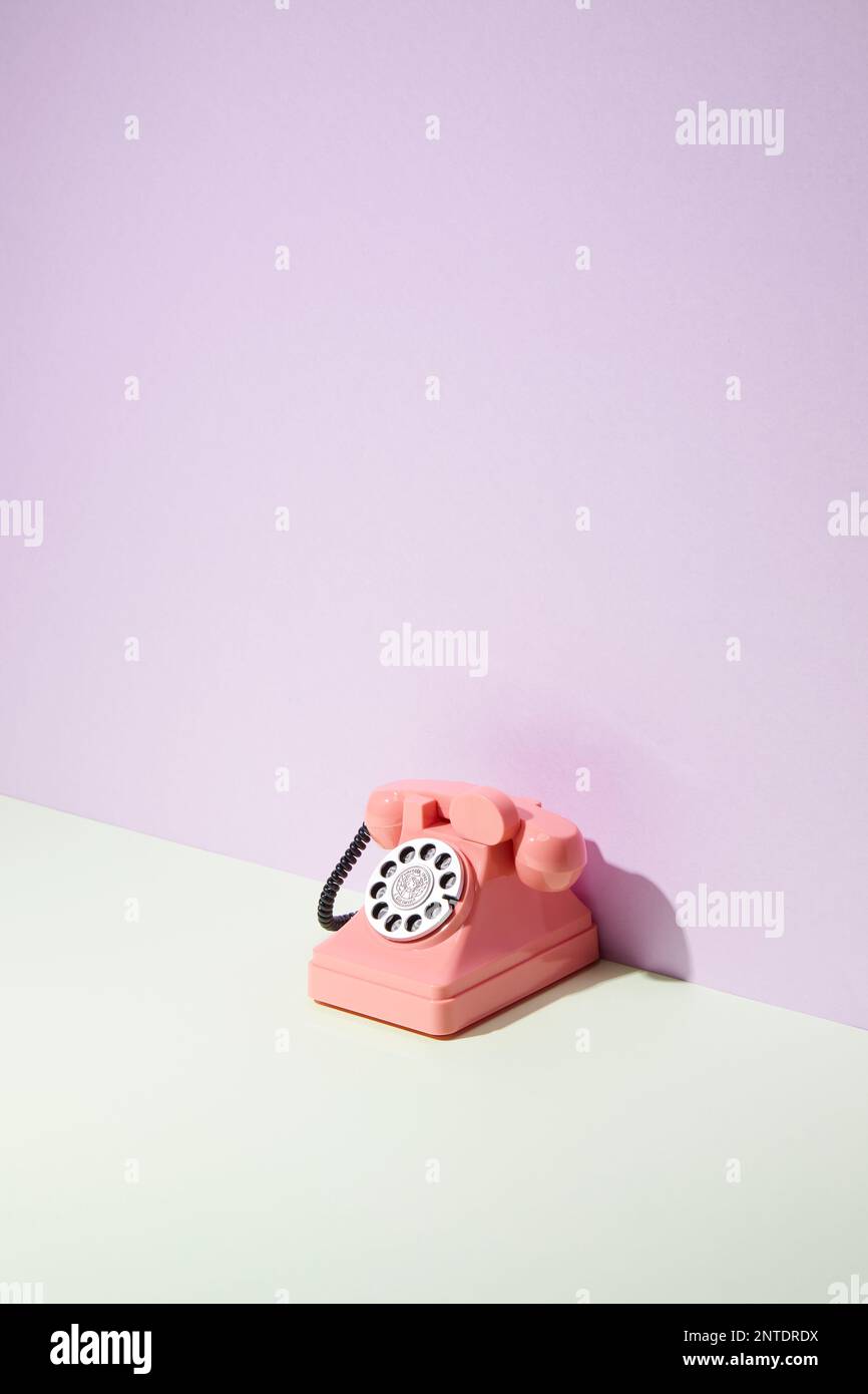 Various objects of pastel background Stock Photo - Alamy