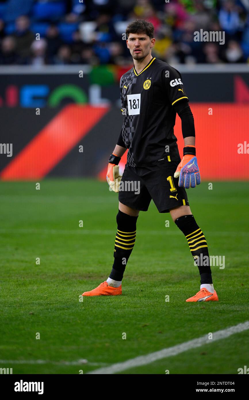 Goalkeeper Gregor Kobel Borussia Dortmund BVB (01), PreZero Arena ...