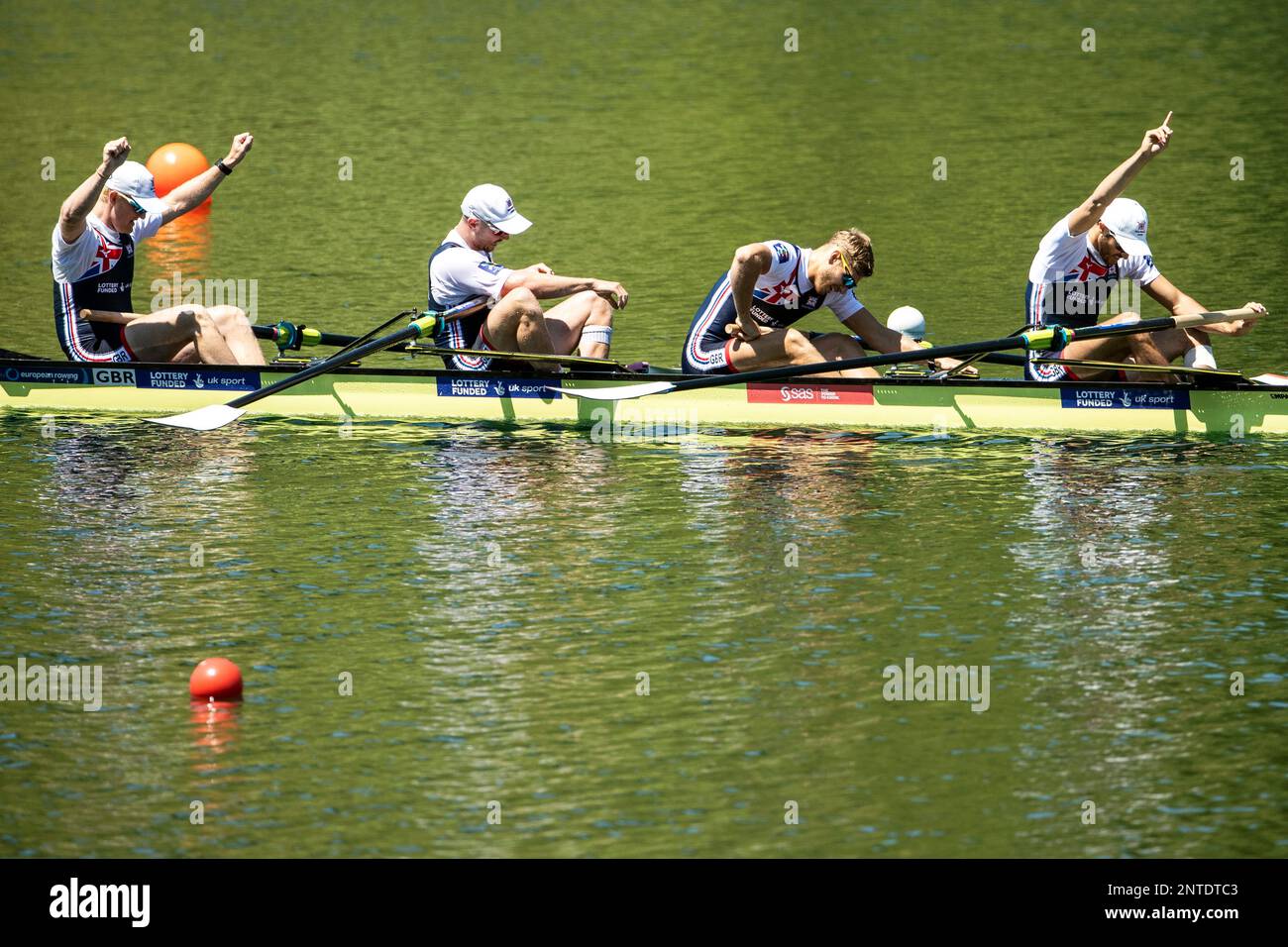 From left, Oliver Cook, Matthew Rossiter, Rory Gibbs and Sholto ...