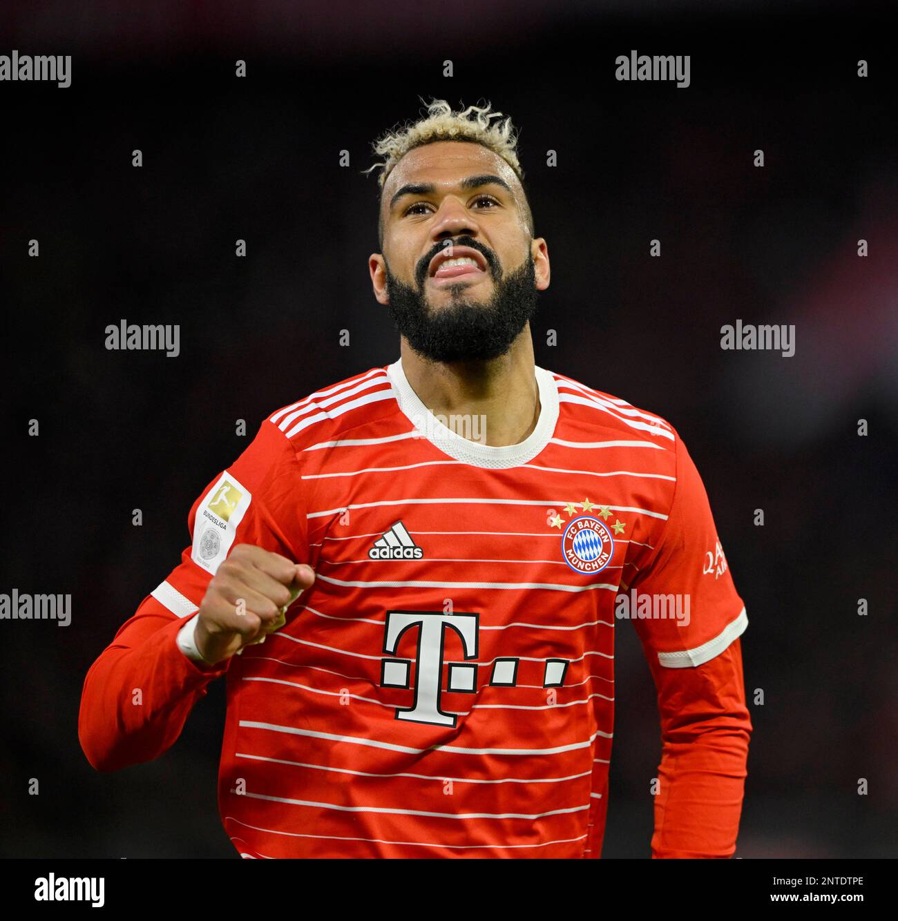 Goal celebration Eric Maxim Choupo-Moting FC Bayern Munich FCB (13 ...